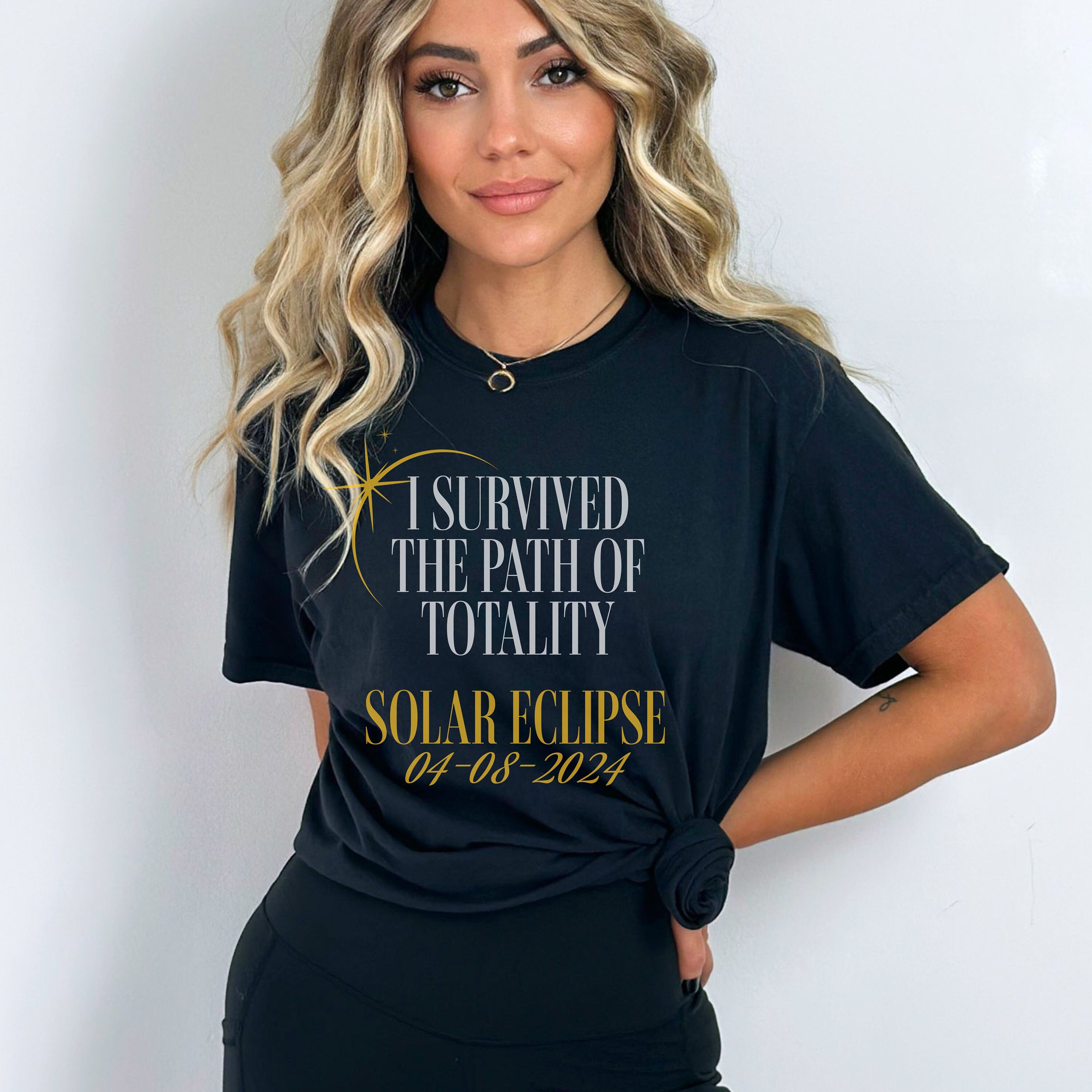 Total Solar Eclipse 2024 Shirt, Custom Solar Eclipse Shirt, 2024 Solar ...
