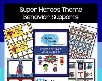 Mouse Behavior Visual Supports-token Boards & First/then - Etsy
