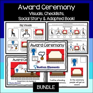 Award Ceremony Visual Supports BUNDLE- Autism- Special Education - Etsy