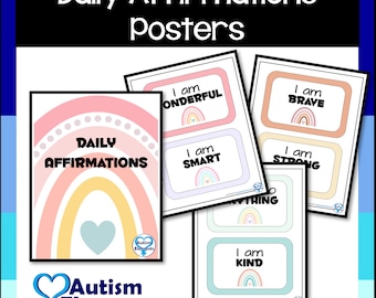 Affirmation Station spotty Pastel - Etsy