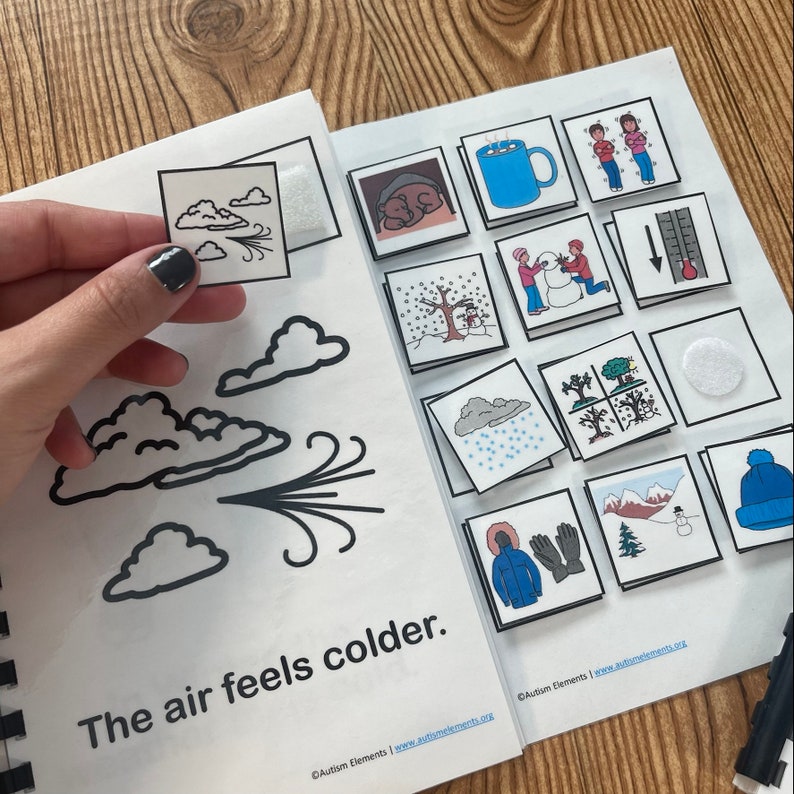 Learn About Winter Adapted Book (2 Versions) - Winter- Seasons- Autism ...