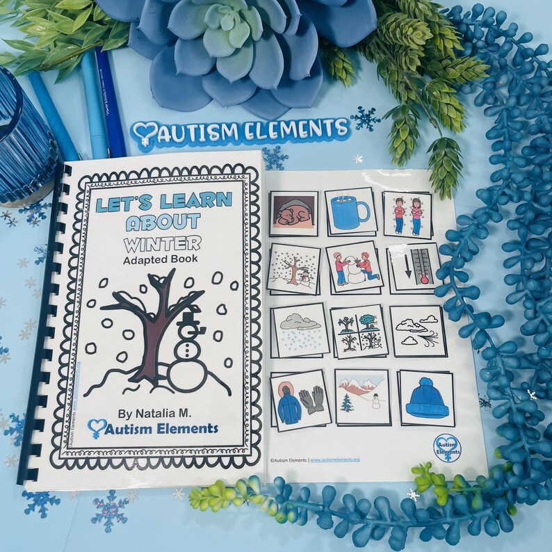 Learn About Winter Adapted Book (2 Versions) - Winter- Seasons- Autism ...