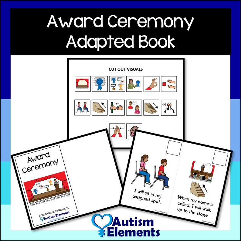Award Ceremony Visual Supports BUNDLE- Autism- Special Education - Etsy