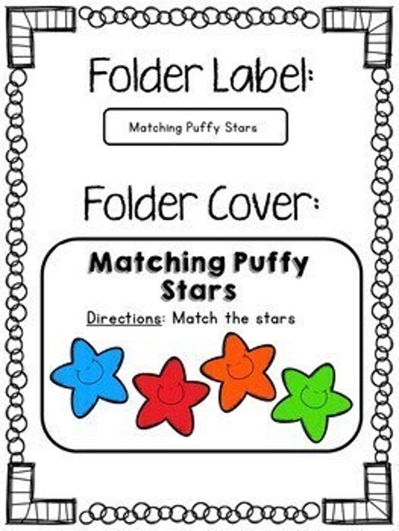 Printable Digital Color Matching File Folders- SPED & Autism Resources ...