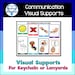 Visual Supports BUNDLE for Lanyards & Keychains SPED Autism ...