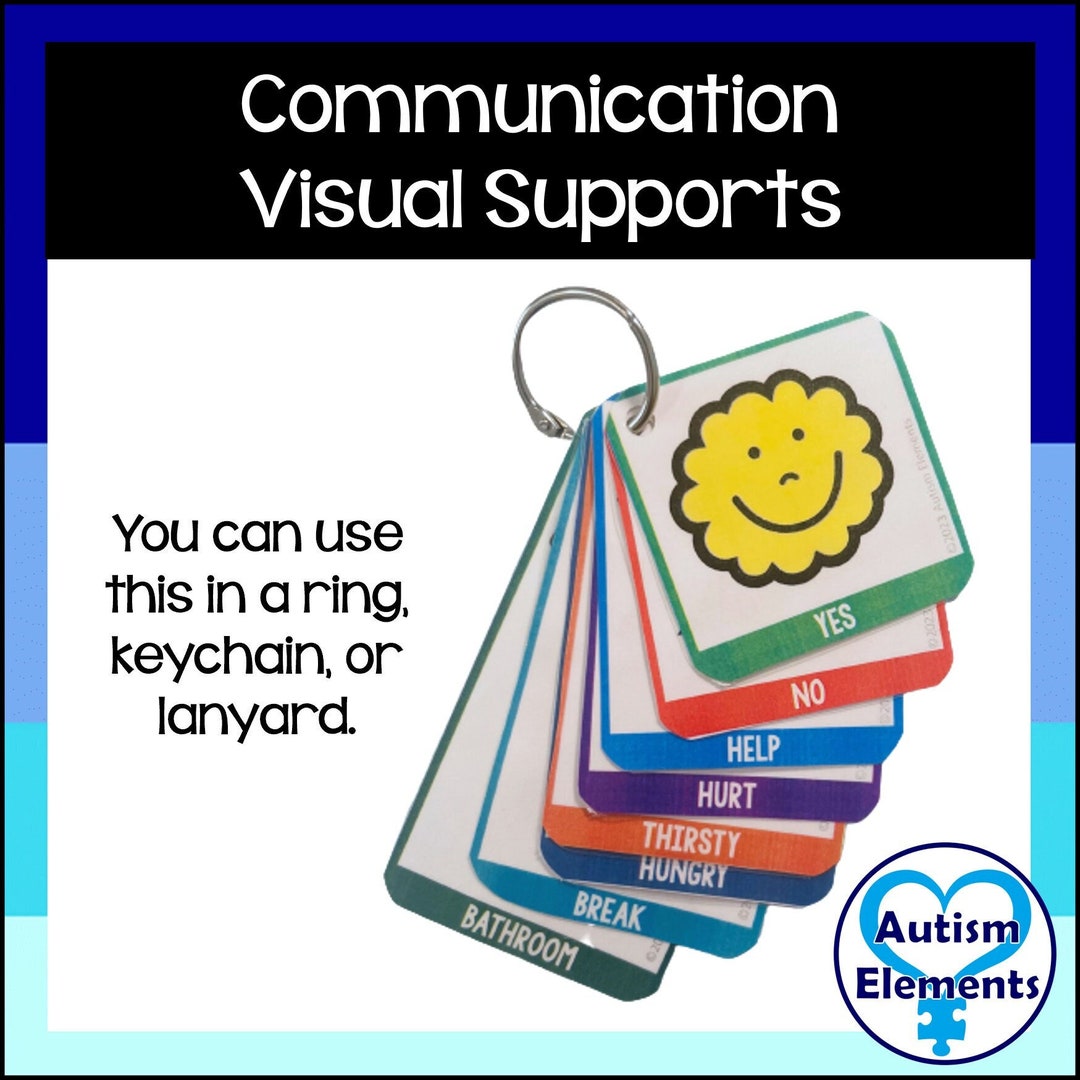 Communication Visual Supports PHYSICAL SET- Speech -language- Behavior ...