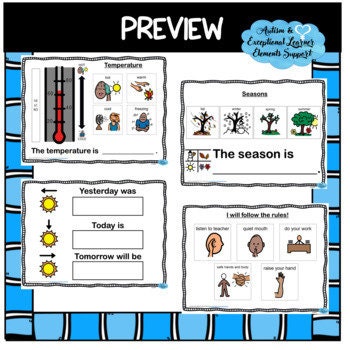 Morning Work Binder| Interactive Differentiated Calendar Back to School ...