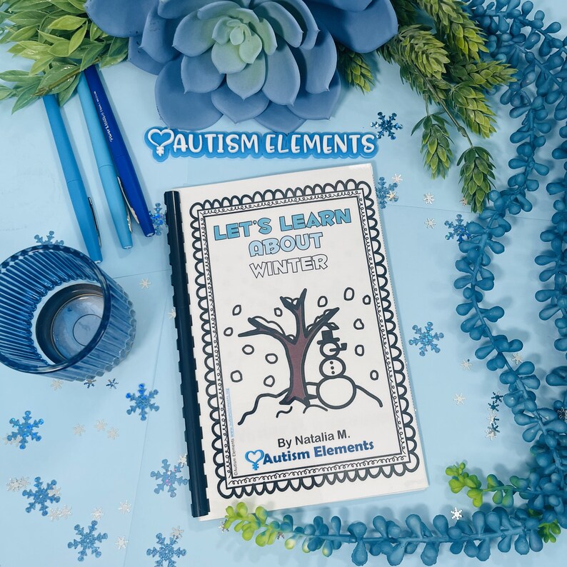 Learn About Winter Adapted Book (2 Versions) - Winter- Seasons- Autism ...