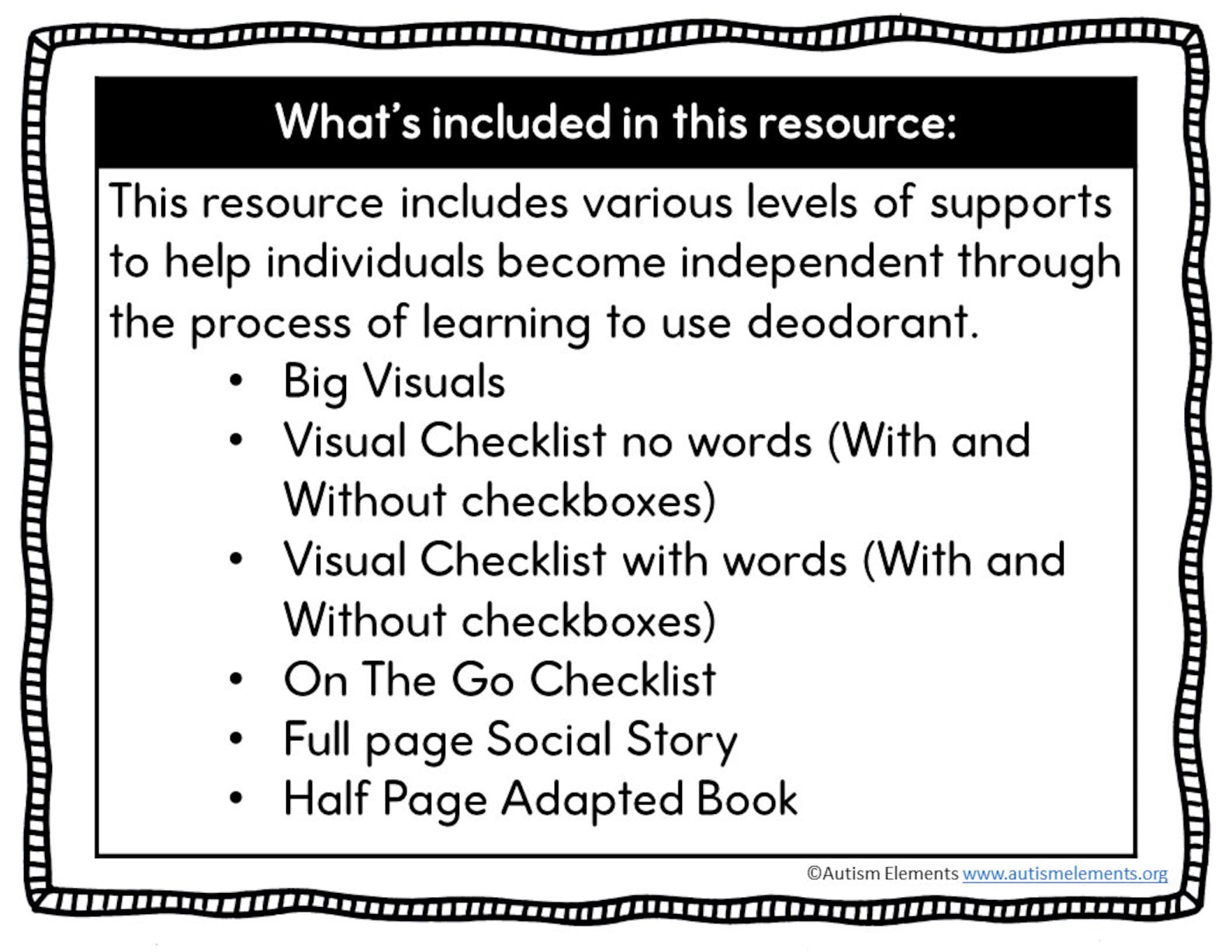 Deodorant Hygiene Visual Supports (boy) BUNDLE - Autism- Self Care ...