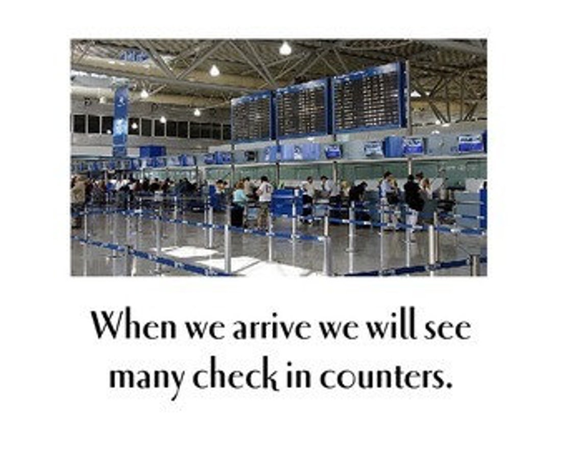 Airport Social Story- Visuals- Travel Visuals- SPED & Autism Resources ...