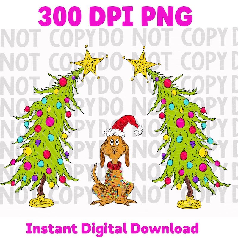 Grinch Dog Max - Etsy