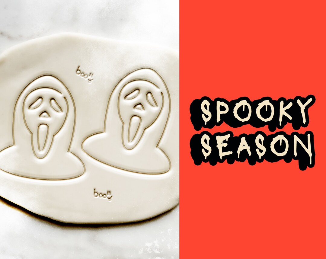 Scream Cookie Cutter, Horror Movie Cookie Cutter Halloween Baking ...