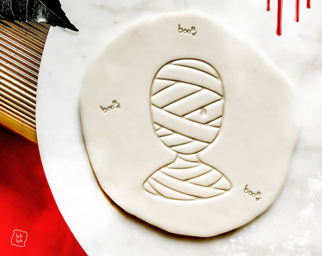Mummy Cookie Cutter, Halloween Party, Baking Supplies Stamp Cutter ...