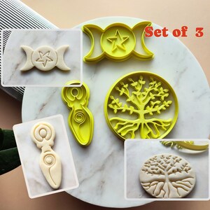 Tree of Life Cookie Cutter, Pottery Stamp Tree of Life 3d Printed ...