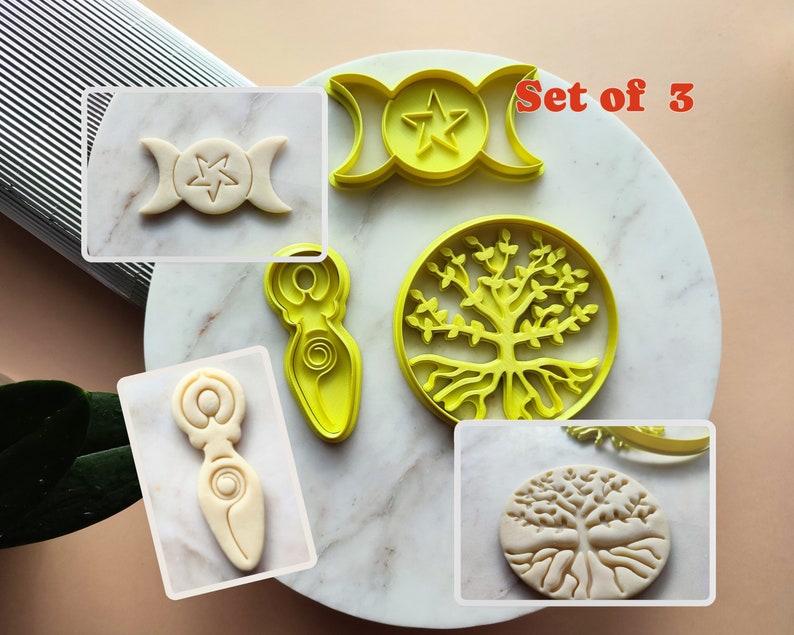 Tree of Life Cookie Cutter, Pottery Stamp Tree of Life 3d Printed ...