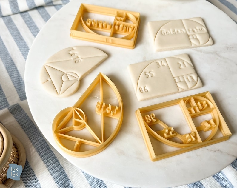 Golden Ratio Cookie Cutter Fibonacci Sequence Math Shape - Etsy Australia