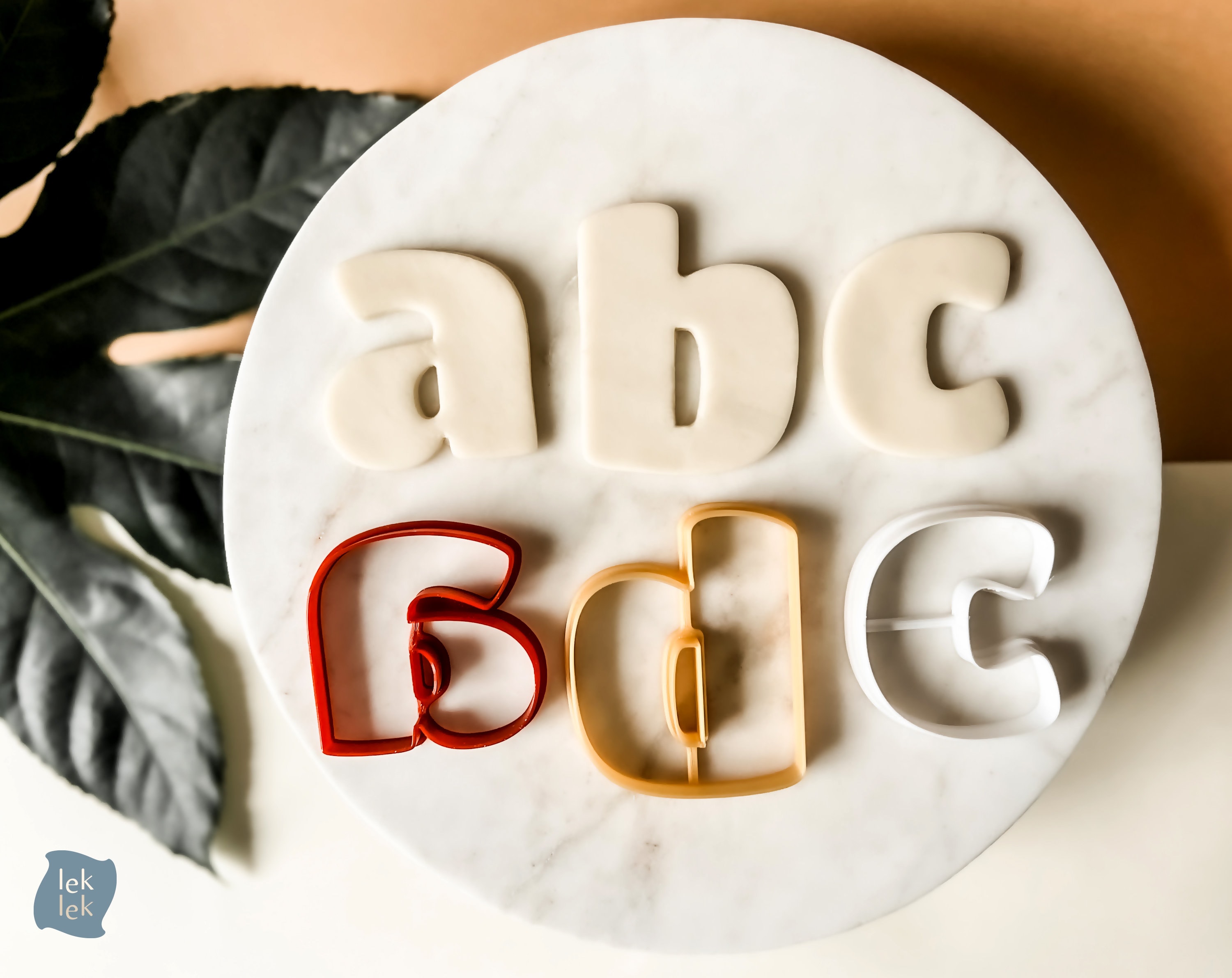 Alphabet Cookie Cutters and Fondant Cutters Letters Biscuit - Etsy