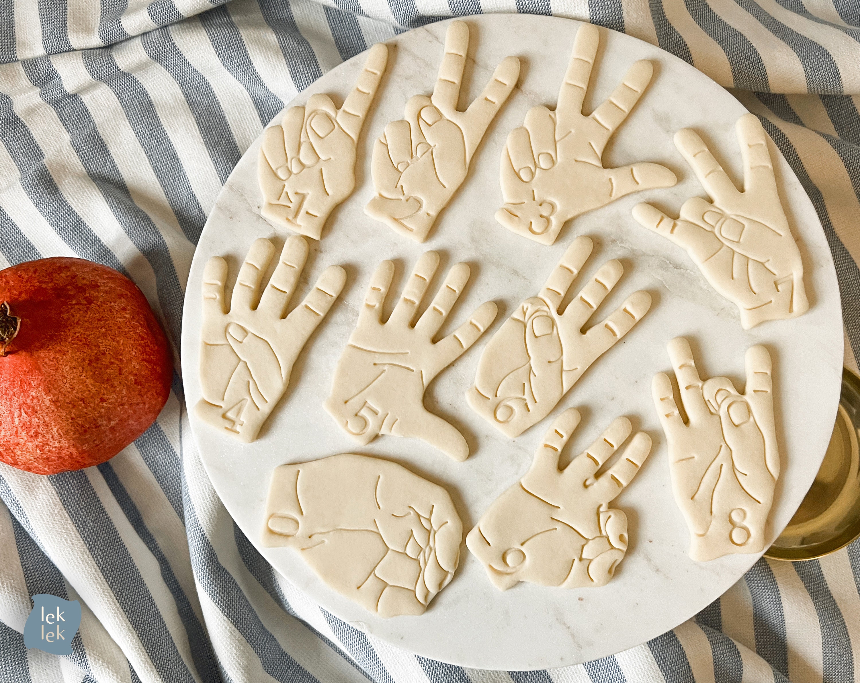 Asl Numbers Cookie Cutter Asl Numbers American Sign Language - Etsy Canada