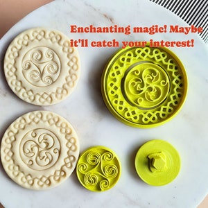 Tree of Life Cookie Cutter, Pottery Stamp Tree of Life 3d Printed ...