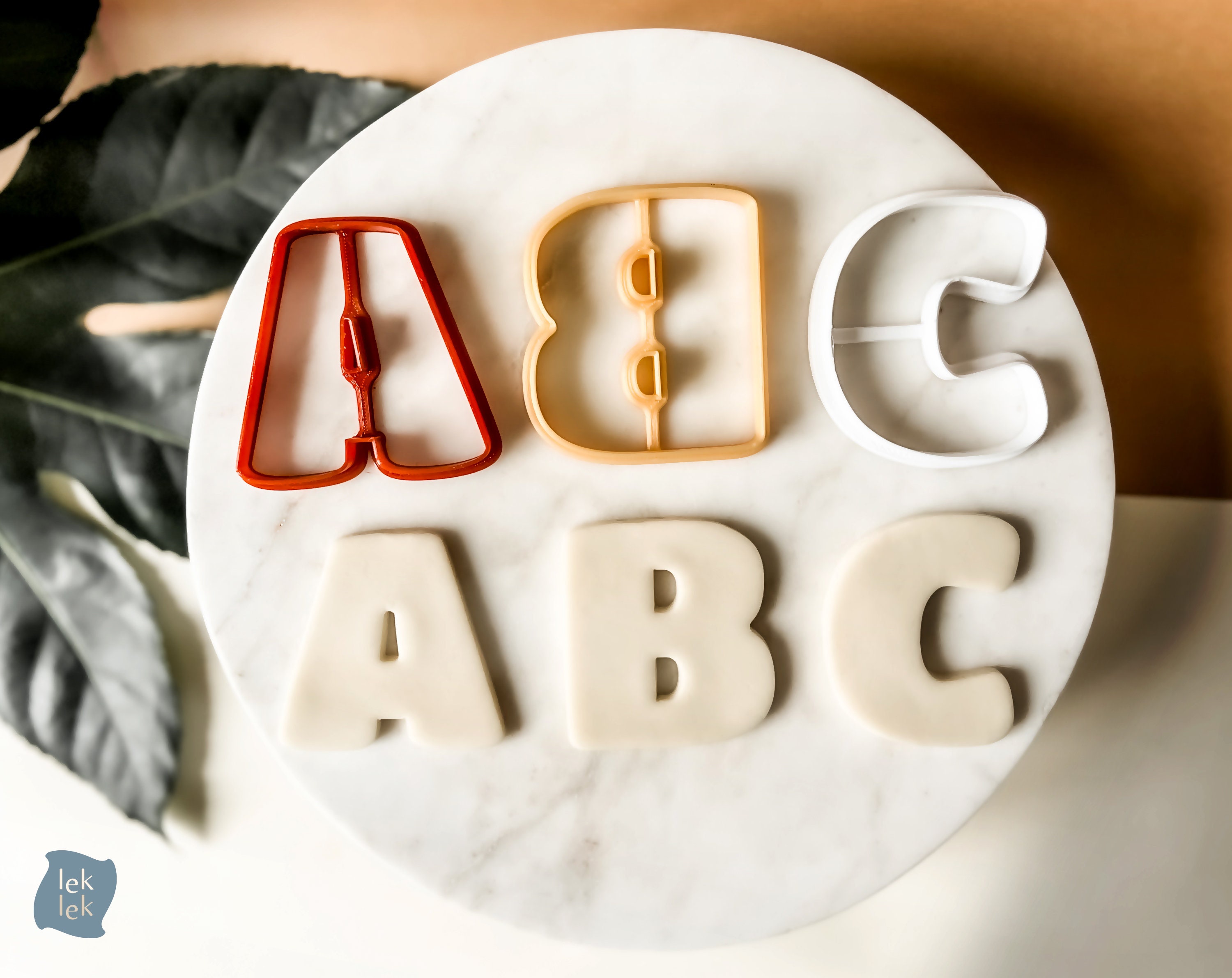 Alphabet Cookie Cutters and Fondant Cutters Letters Biscuit - Etsy