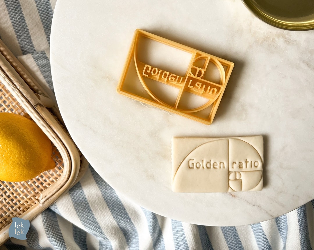 Golden Ratio Cookie Cutter, Fibonacci Sequence Math Shape Cookie Cutter ...