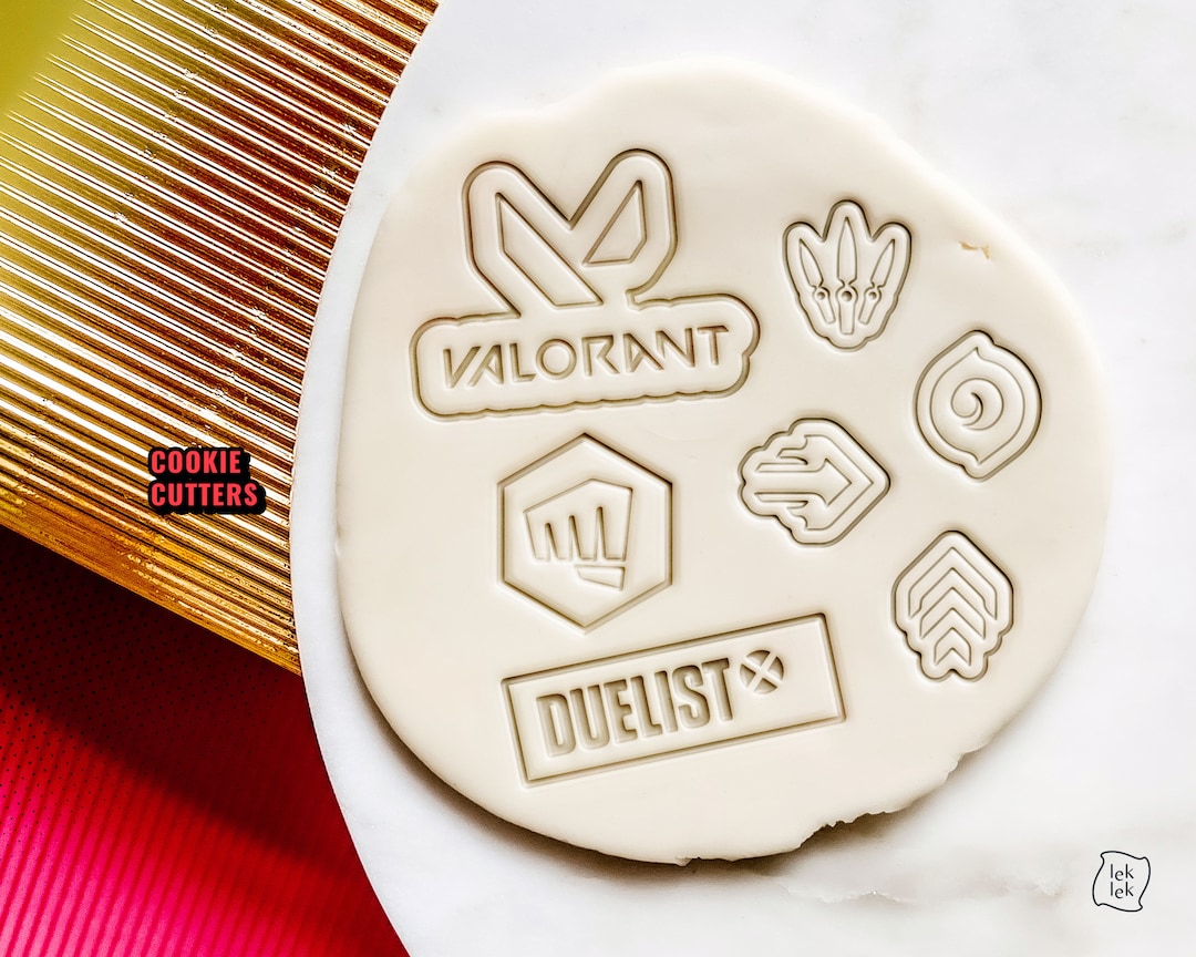 Jett Cookie Cutter Valorant Cosplay, Gift for Boyfriends, Girlfriends ...