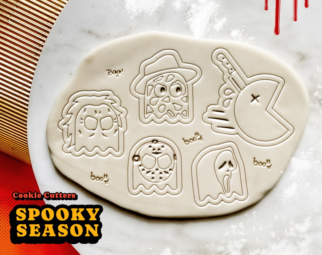Horror Characters Cookie Cutter, Horror Movie Cookie Cutter Friday the ...