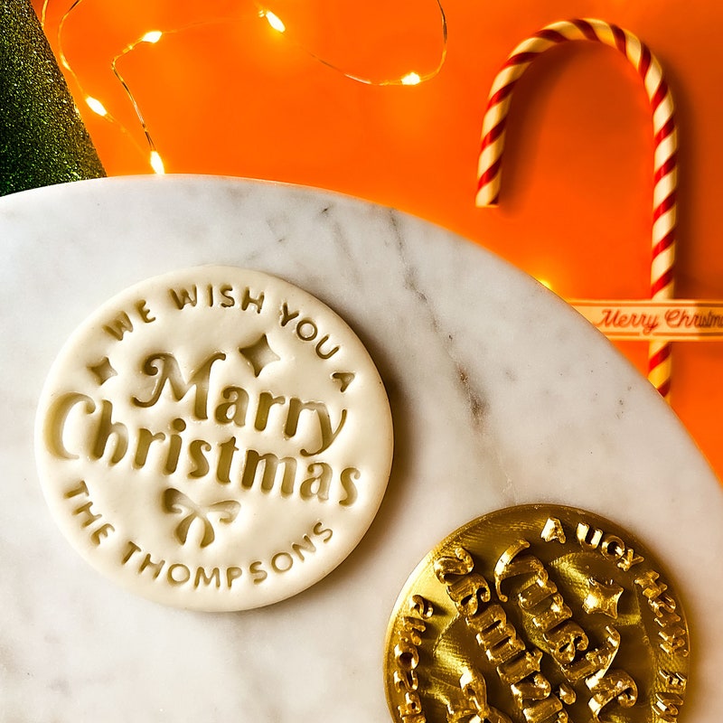 Personalized Cookie Stamp - Etsy