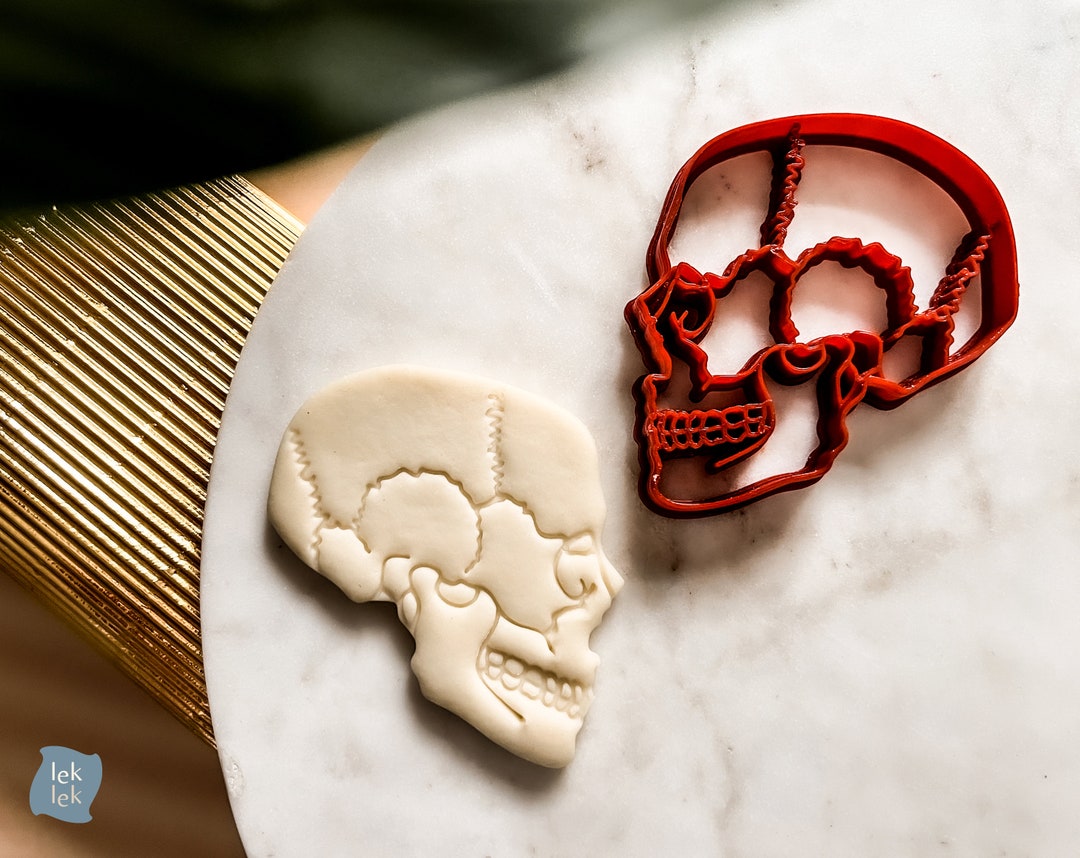 Skull Cookie Cutter Medical Anatomical Human Skull Biscuit Cutter ...