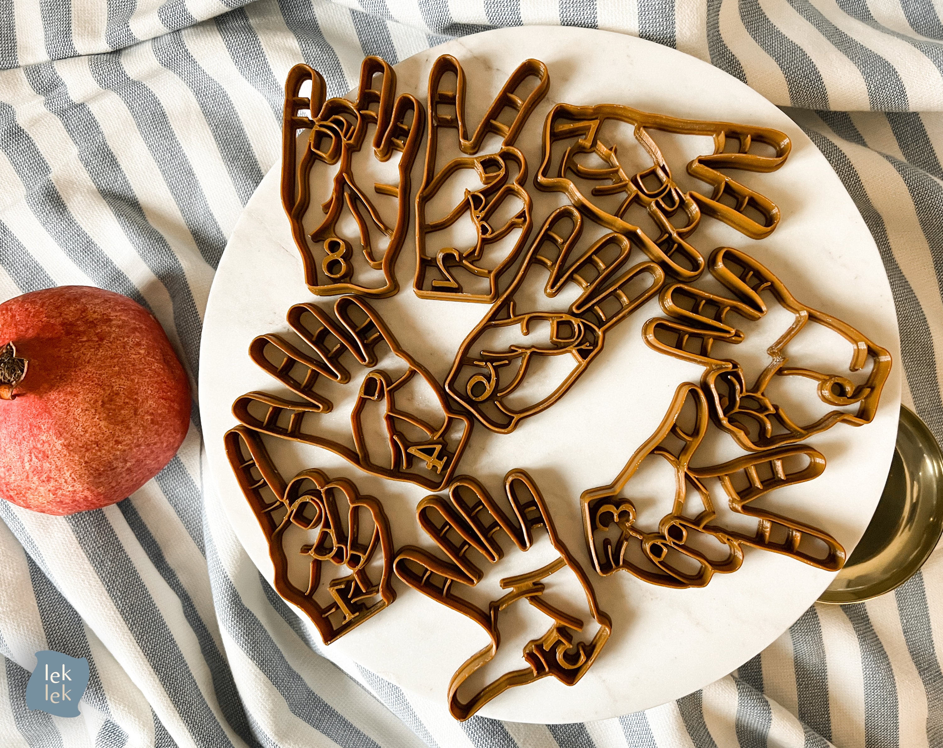 Asl Numbers Cookie Cutter Asl Numbers American Sign Language - Etsy Canada