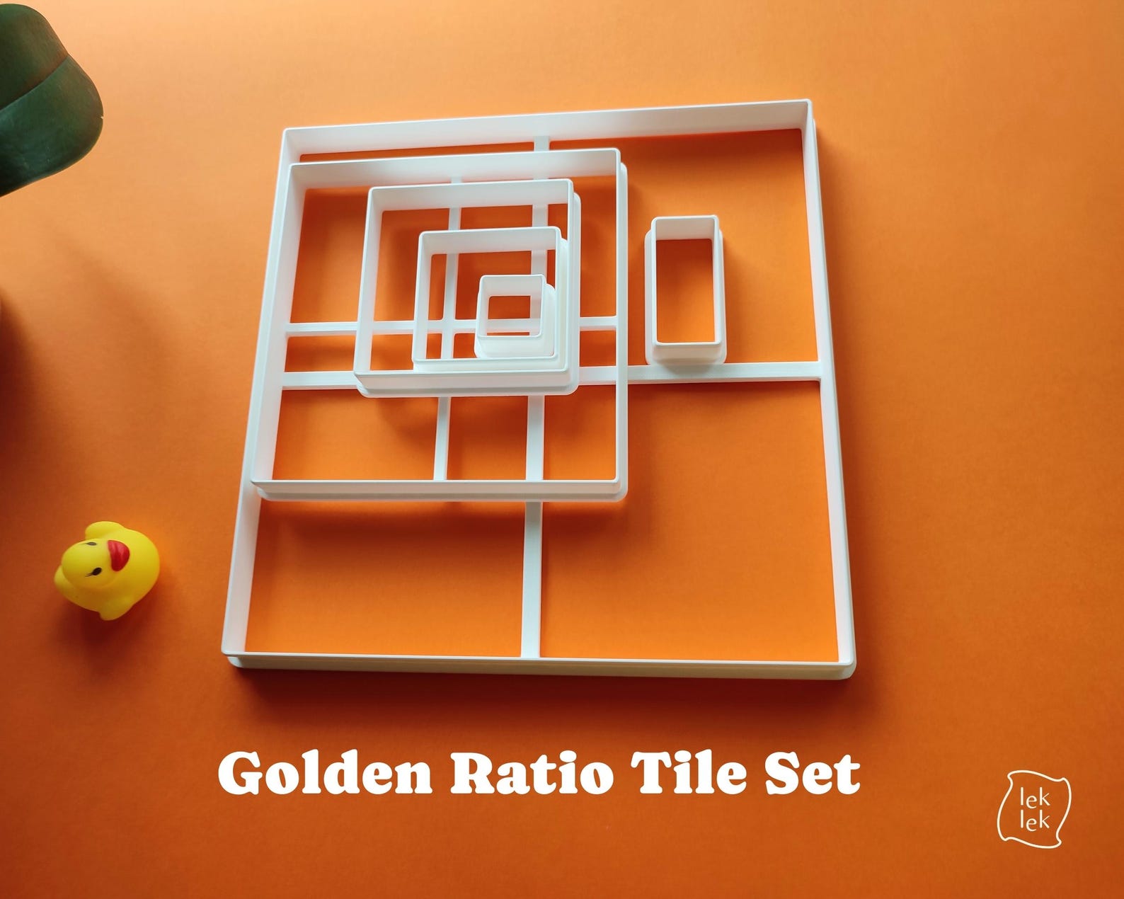 Golden Ratio Tile Cutter Set | Fibonacci Pottery Template for Clay ...