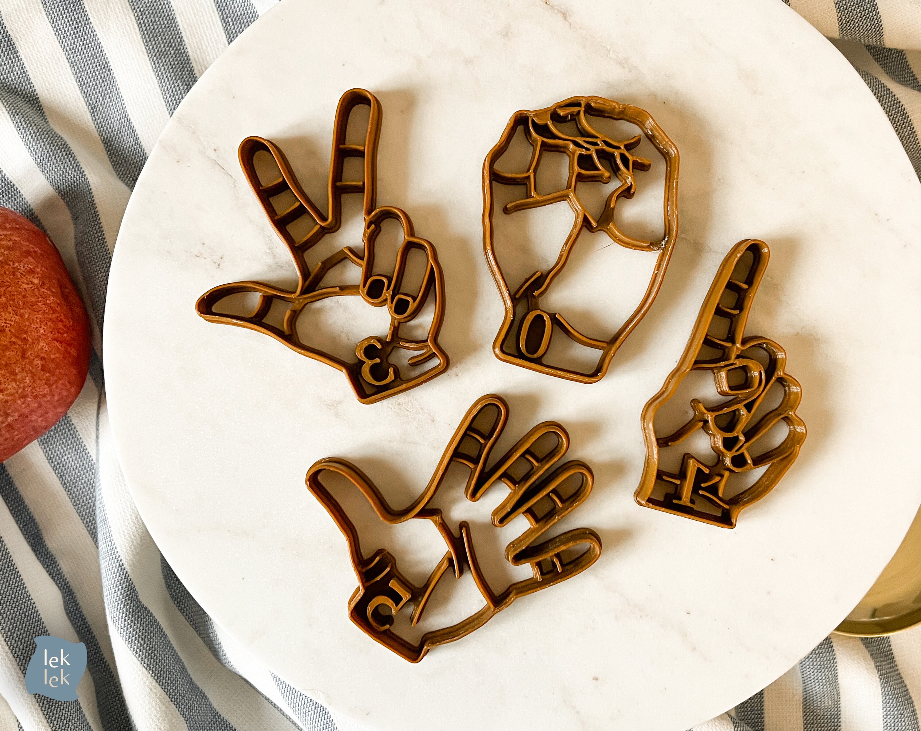 Asl Numbers Cookie Cutter Asl Numbers American Sign Language - Etsy Canada