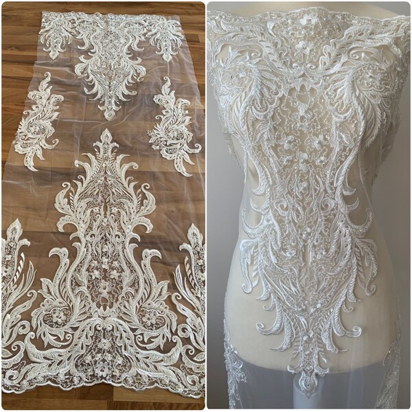 Beaded French Lace - Etsy