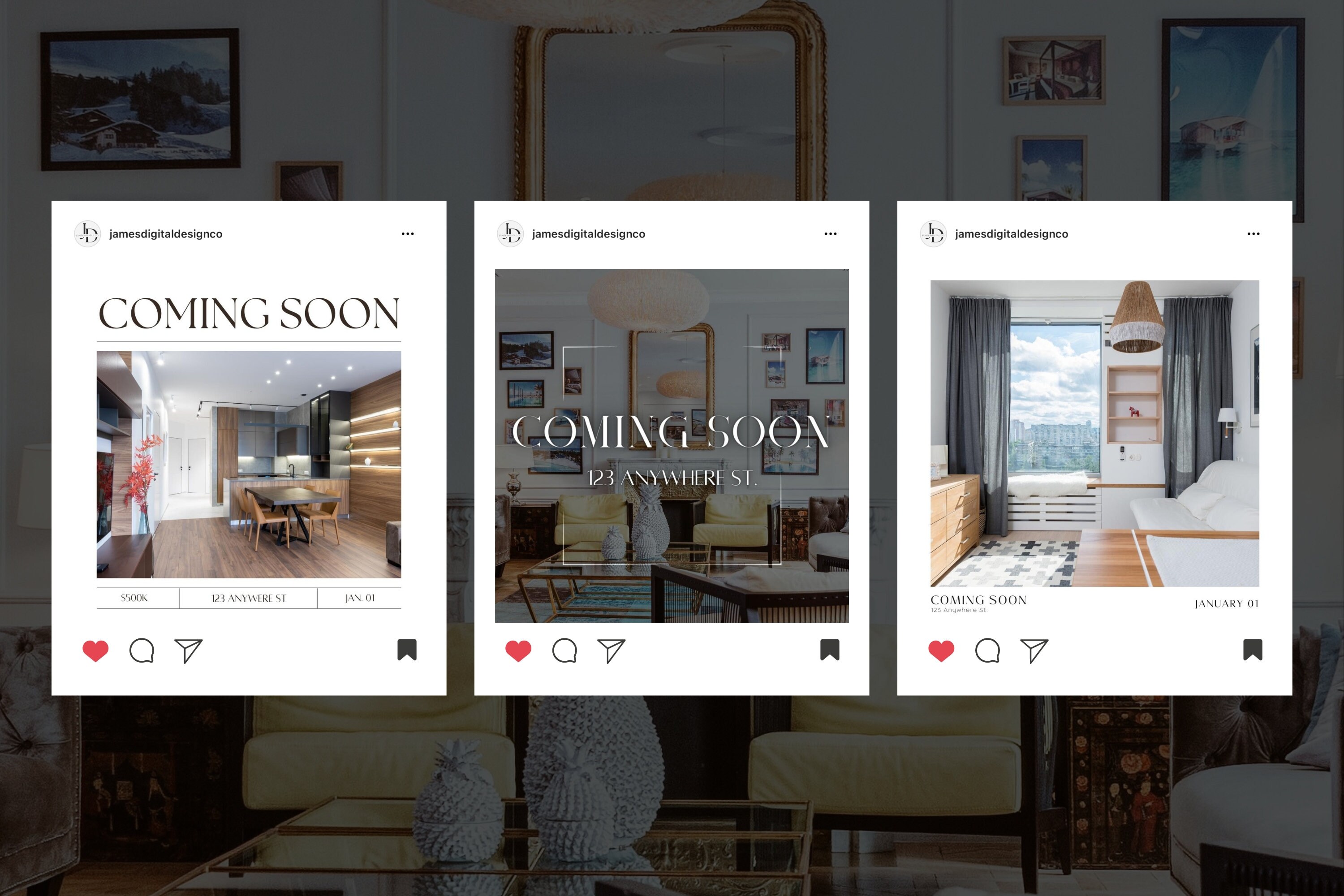 Coming Soon Real Estate Social Media Posts | Instagram Marketing ...