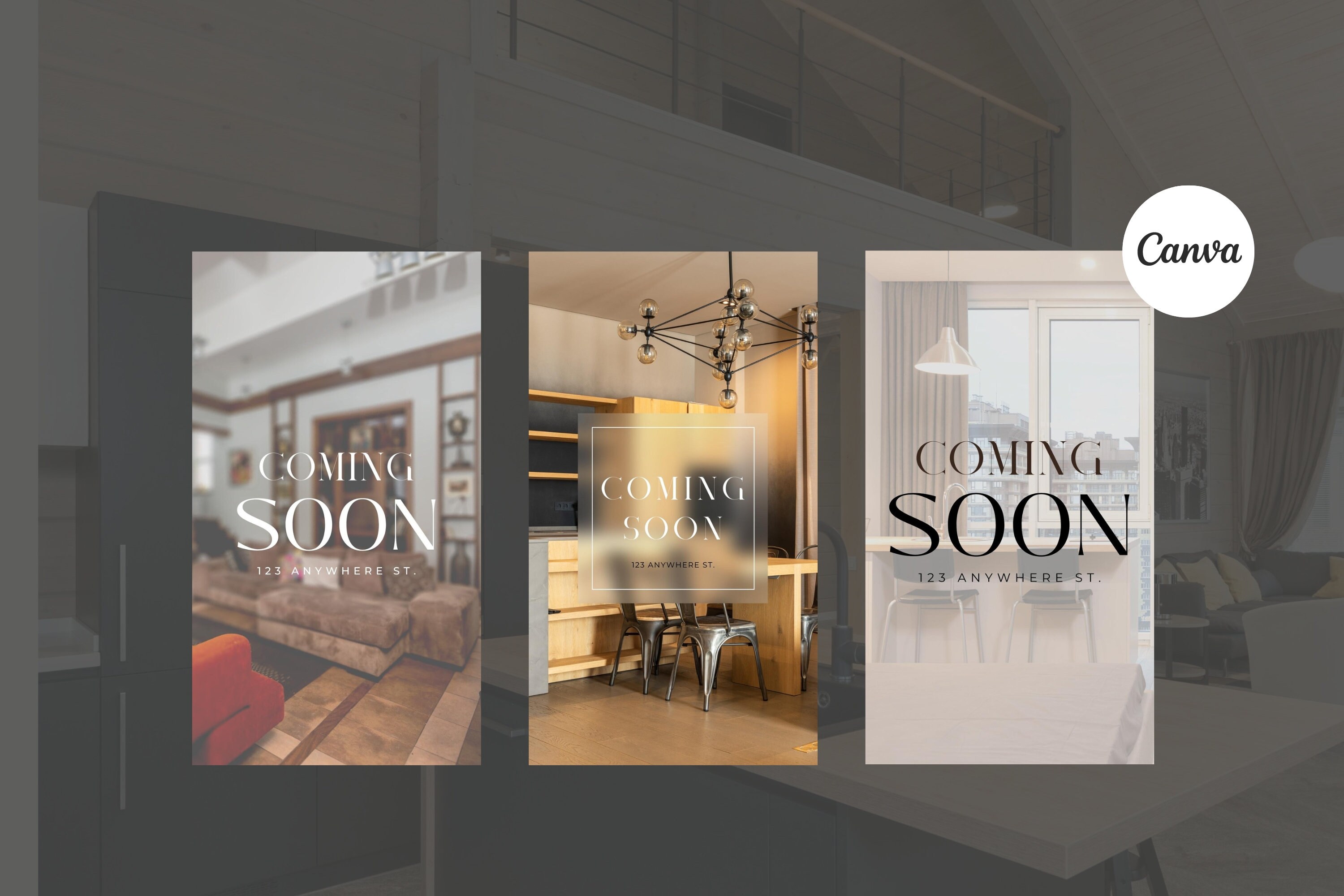 Coming Soon Real Estate Instagram Stories Templates | Realtor Instagram ...