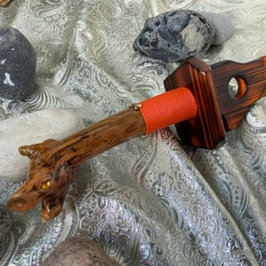 Unique Fantasy Wooden Sword With Handmade Handle, Perfect Gift for ...