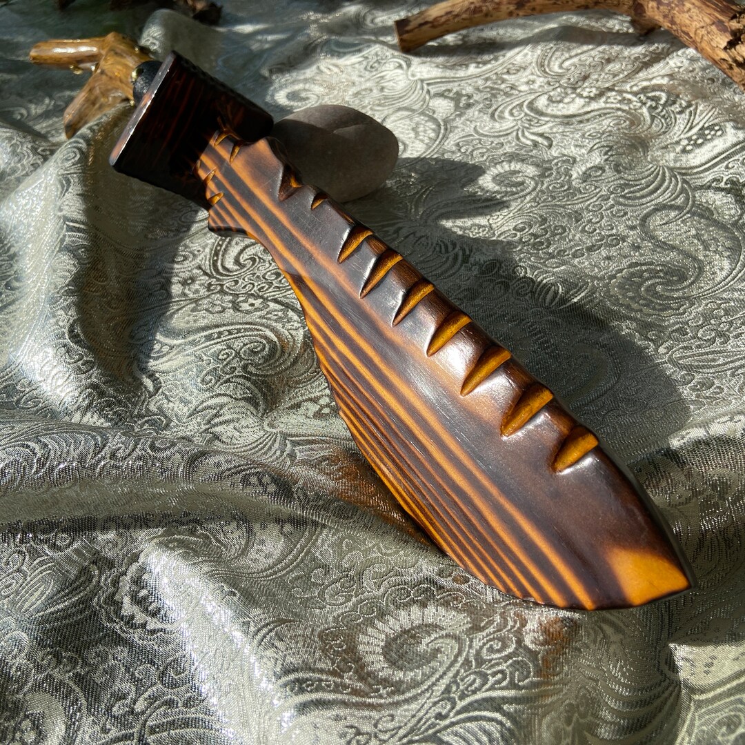 Handmade Wooden Sword With Unique Natural Handle, Perfect Collectable ...