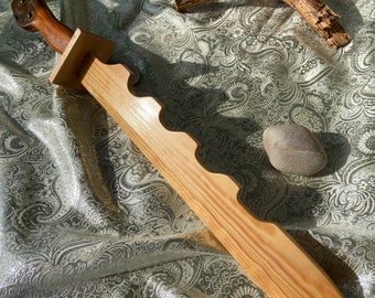 Wooden Handle Sword - Etsy