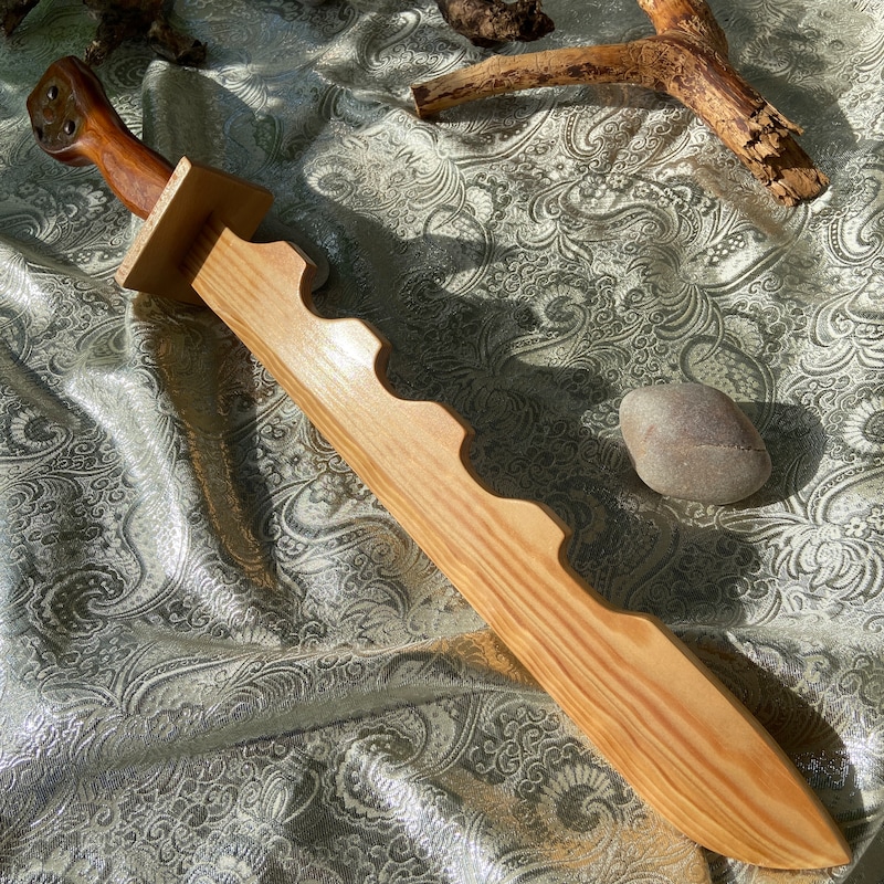 Wooden Sword - Etsy