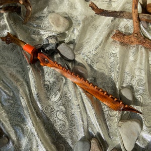 Unique Fantasy Wooden Sword With Handmade Handle, Perfect Gift for ...
