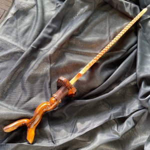 Handcrafted Unique Fantasy Wooden Sword With Unique Handle, Collectable ...