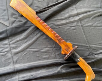 Handmade Unique Fantasy Wooden Sword With Unique Handle - Etsy