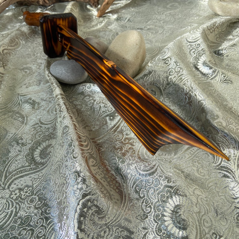 Handcrafted Unique Fantasy Wooden Sword With Unique Handle, Perfect ...