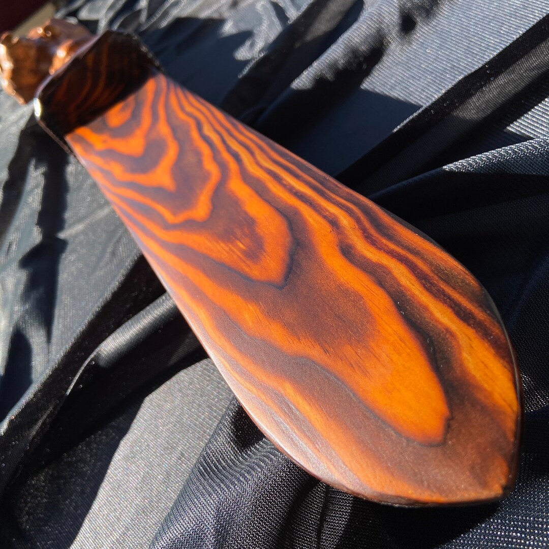 Handcrafted Unique Fantasy Wooden Sword With Unique Handle, Collectable ...