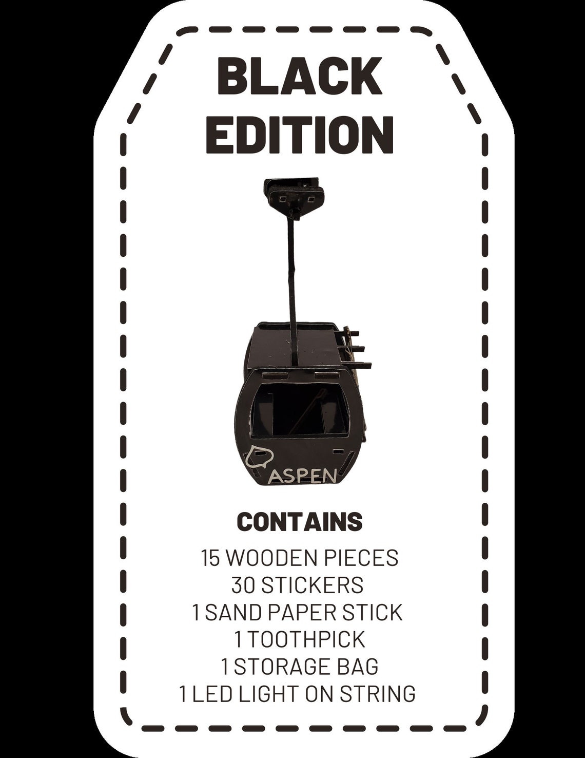 DIY Miniature Gondola Kit - Etsy