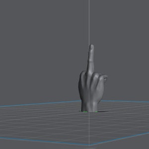 Middle Finger STL Digital Download - Etsy