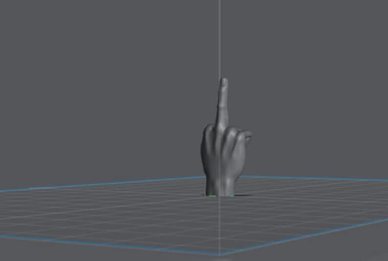 Middle Finger STL Digital Download - Etsy