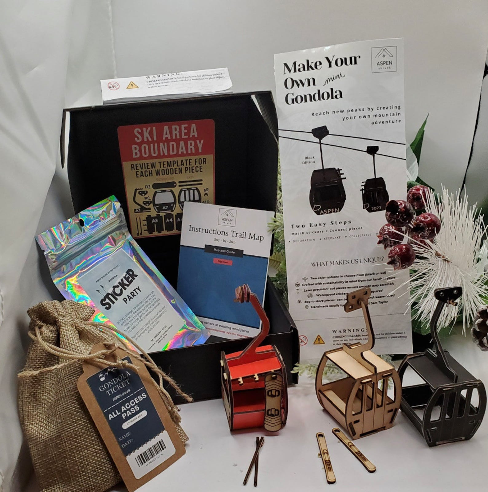 DIY Miniature Gondola Kit - Etsy