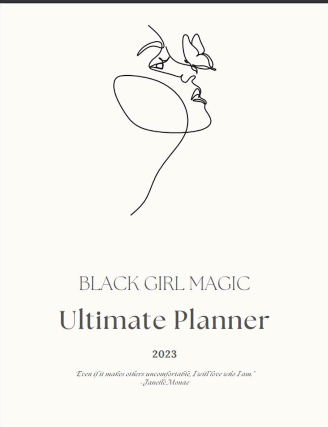 2023 Black Girl Magic Planner - Etsy