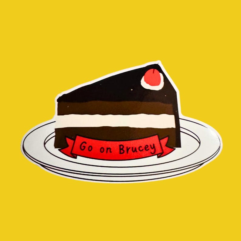 Bruce, Chocolate Cake - Matilda the Musical Large Vinyl Sticker - Etsy